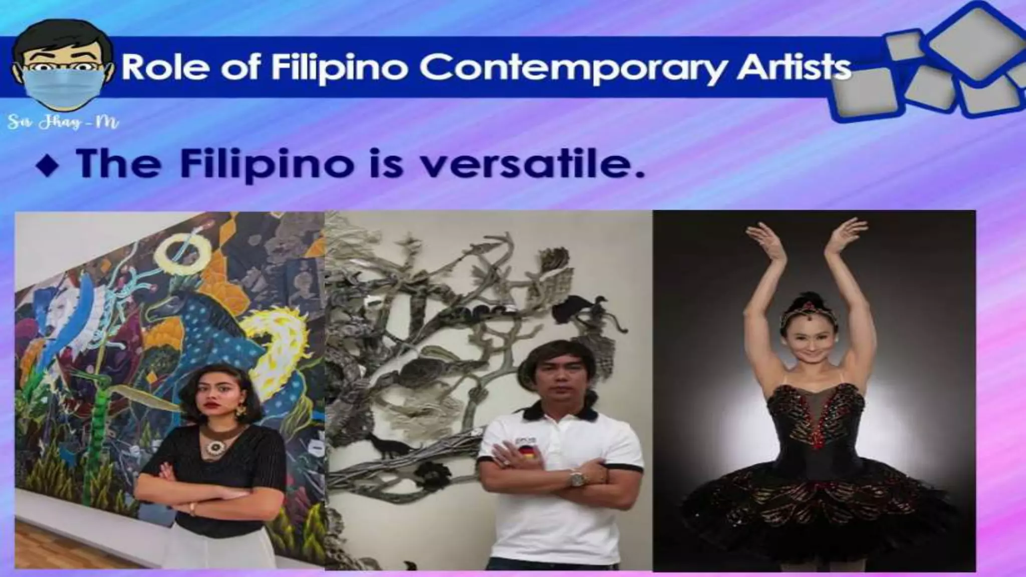 THE ROLE OF FILIPINO CONTEMPORARY ARTISTS IN THE PHILIPPINES | PPTX