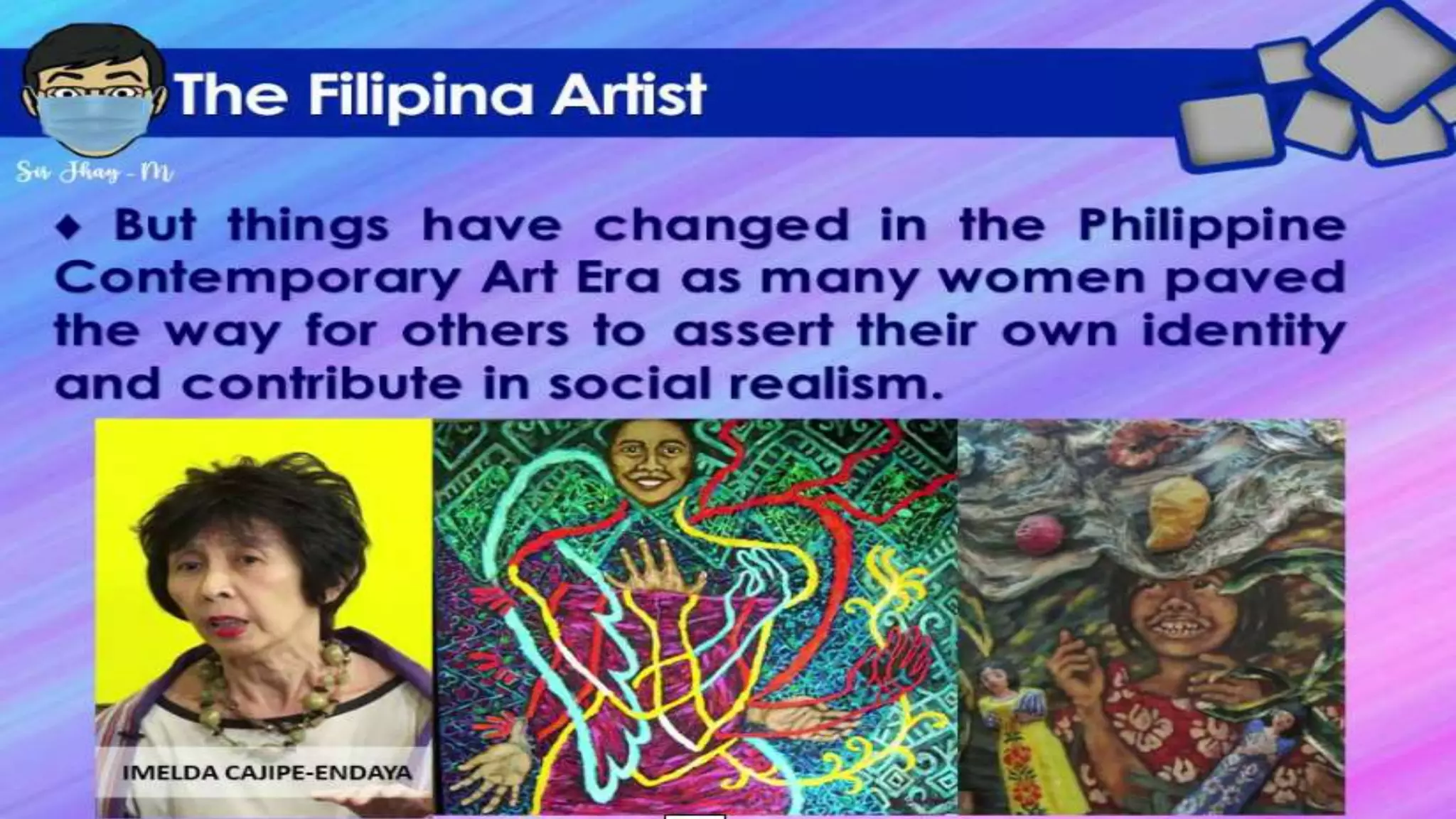 THE ROLE OF FILIPINO CONTEMPORARY ARTISTS IN THE PHILIPPINES | PPTX