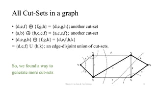 Graph Theory: Cut-Set and Cut-Vertices | PDF
