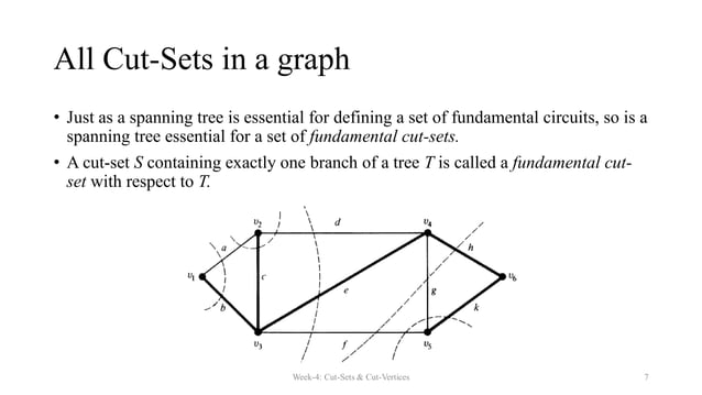 Graph Theory: Cut-Set and Cut-Vertices | PDF