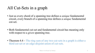 Graph Theory: Cut-Set and Cut-Vertices | PDF
