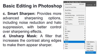Comprehensive Adobe Photoshop Basics and Editing Techniques for ...