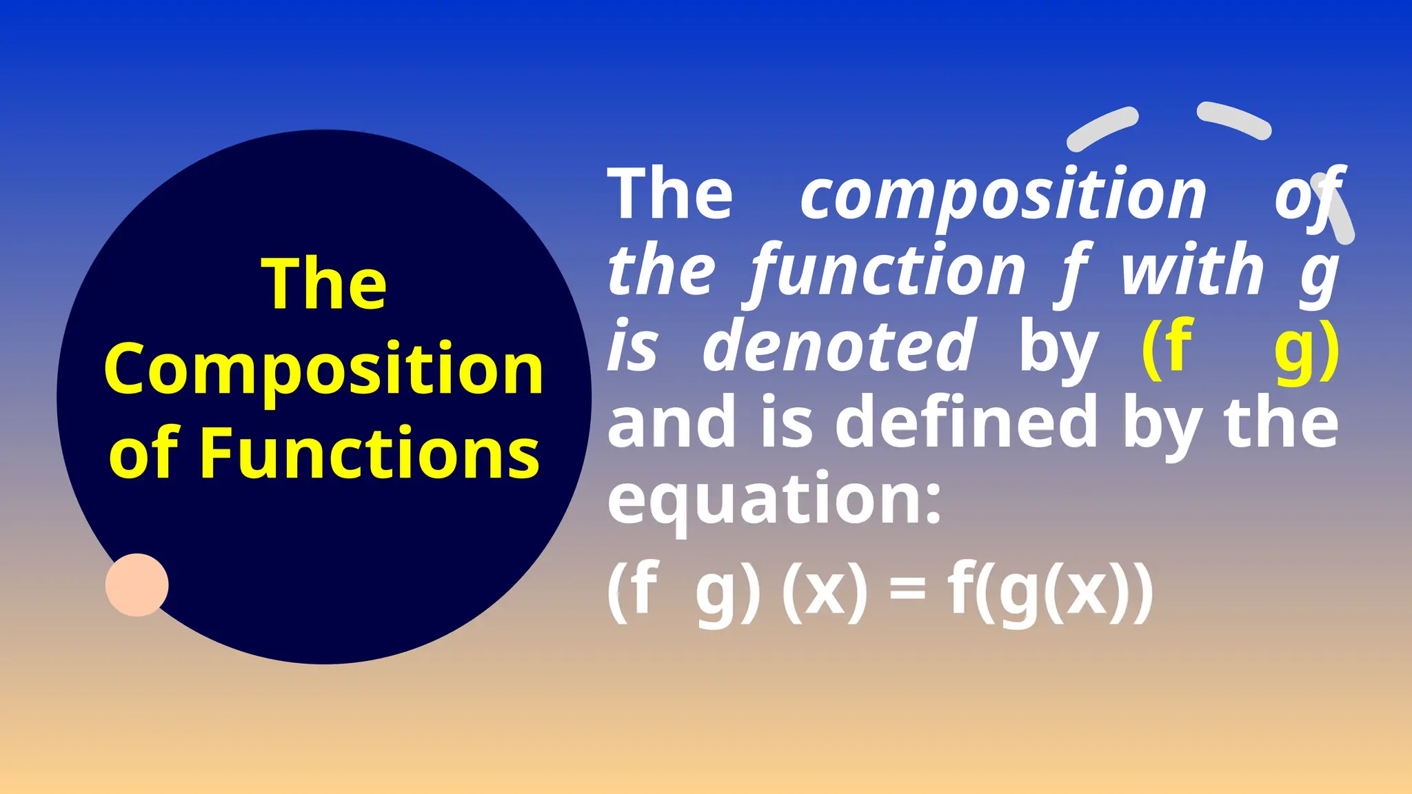 Week 4 Day 3 Composition of Functions.pptx | Physics | Science