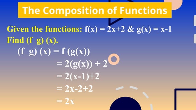 Week 4 Day 3 Composition of Functions.pptx | Physics | Science