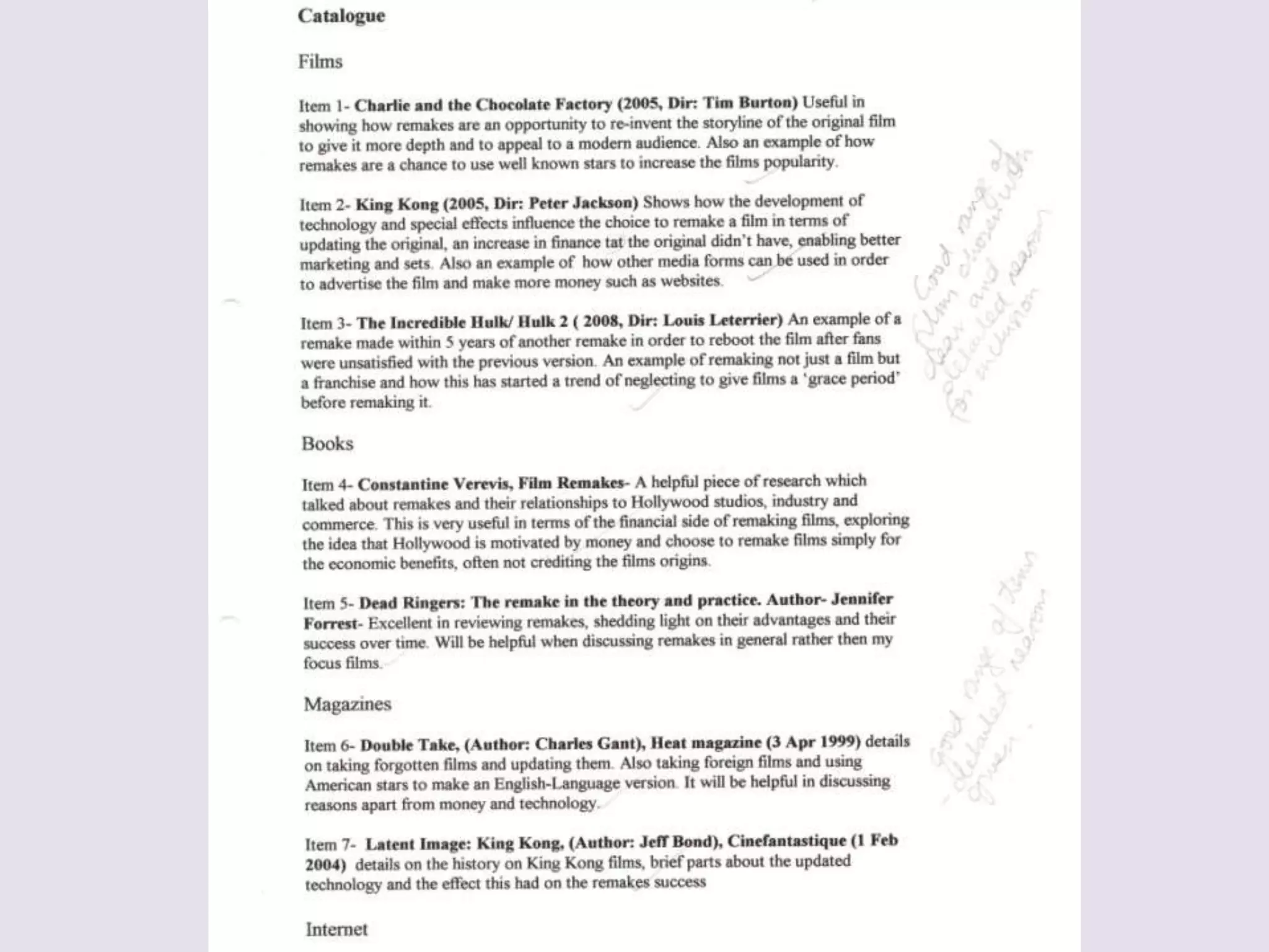 Small Scale Research Project - Exemplar | PPTX