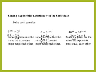 Week 4 Exponential equations for Math.pptx