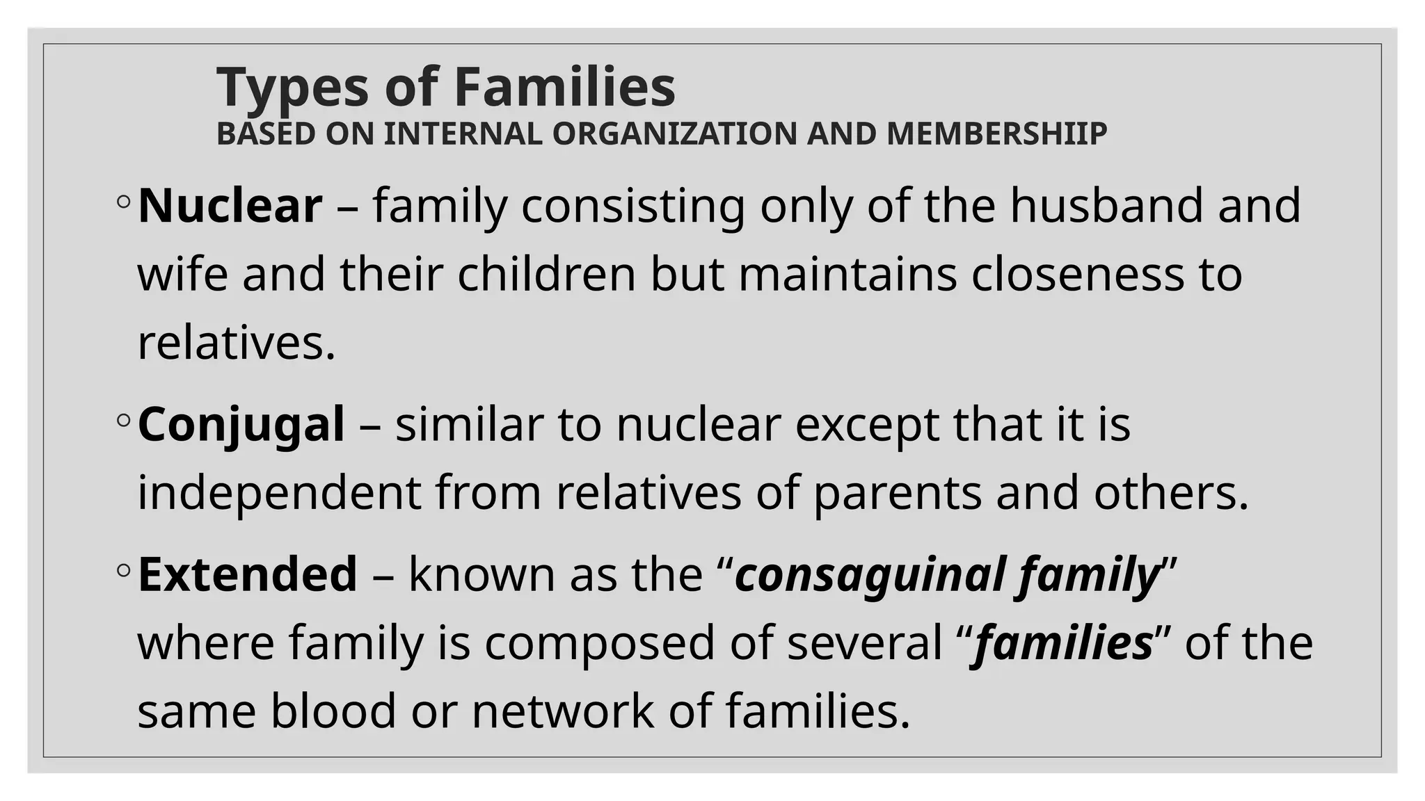 Family in Community Health Nursing ppt presentation | PPTX