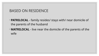 Family in Community Health Nursing ppt presentation | PPTX
