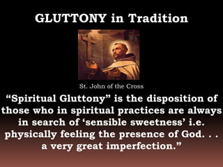 Week 4 gluttony and lust | PPTX