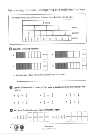 Week 4 homework fractions and decimals | PDF