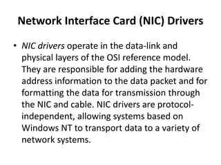 Week 4 introducing network standards | PPTX | Operating Systems ...