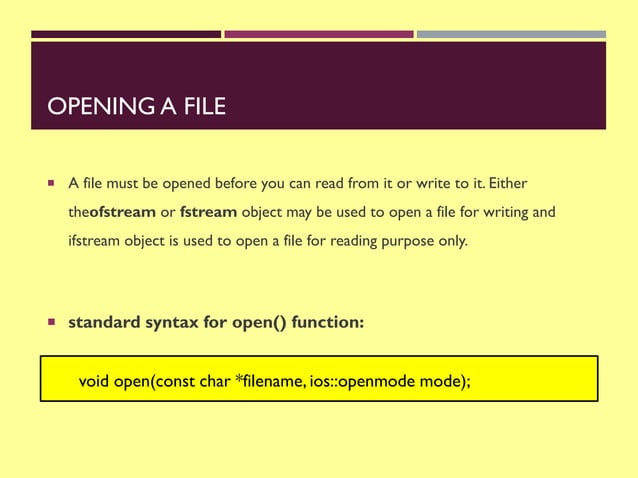 C++ Files and Streams | PDF