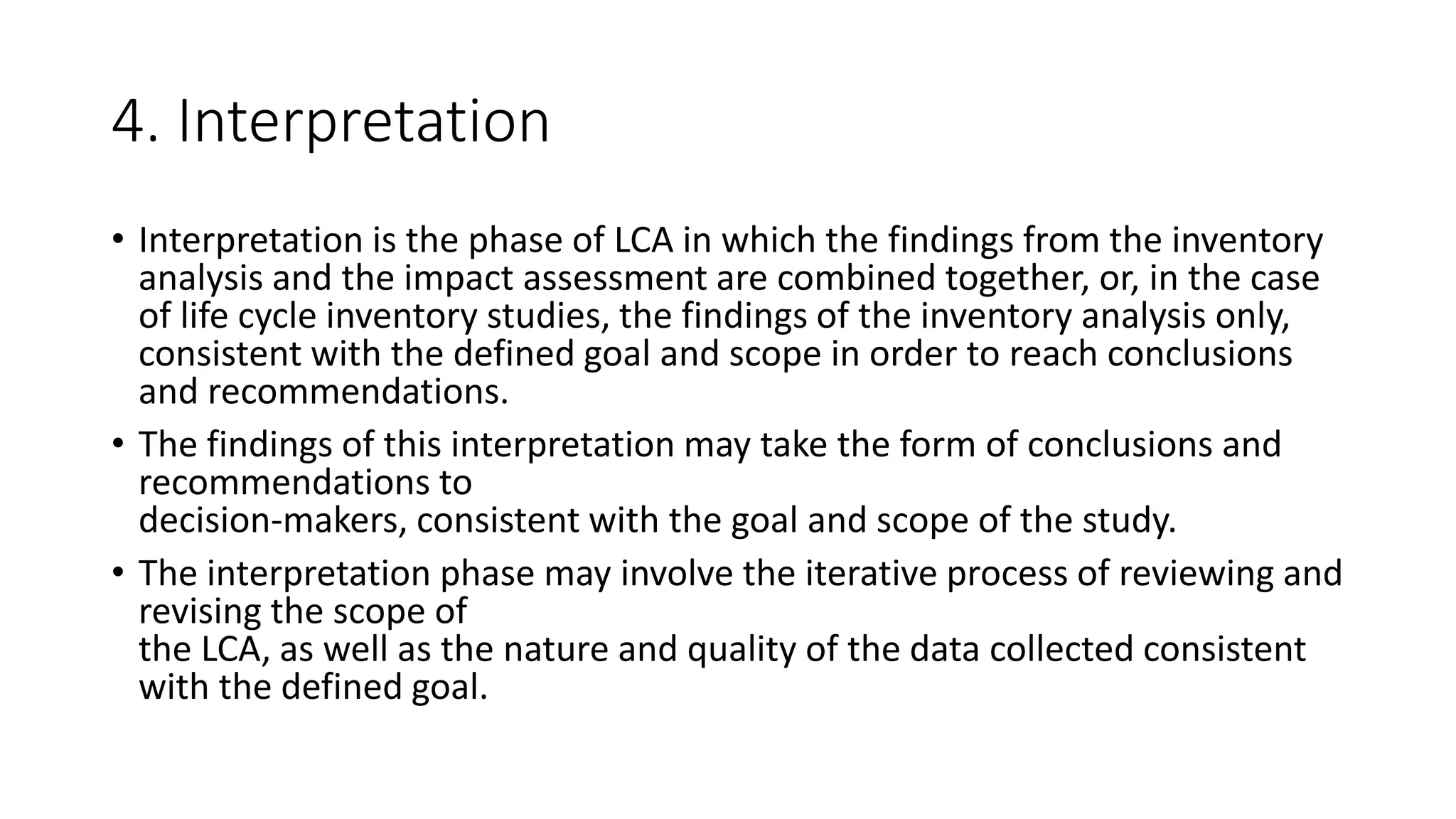 LIFE CYCLE ASSESSMENT POWERPOINT SLIDES. PPT | PPTX