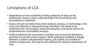 LIFE CYCLE ASSESSMENT POWERPOINT SLIDES. PPT | PPTX