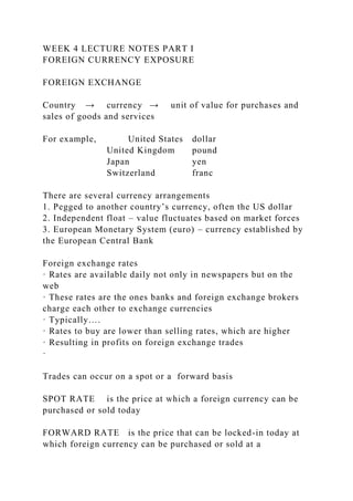 WEEK 4 LECTURE NOTES PART IIREVENUE RECOGNITIONREVENUE RECOG.docx ...
