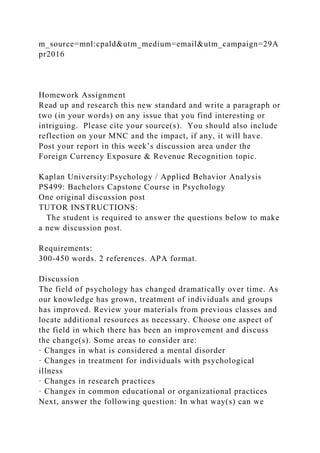 WEEK 4 LECTURE NOTES PART IIREVENUE RECOGNITIONREVENUE RECOG.docx ...