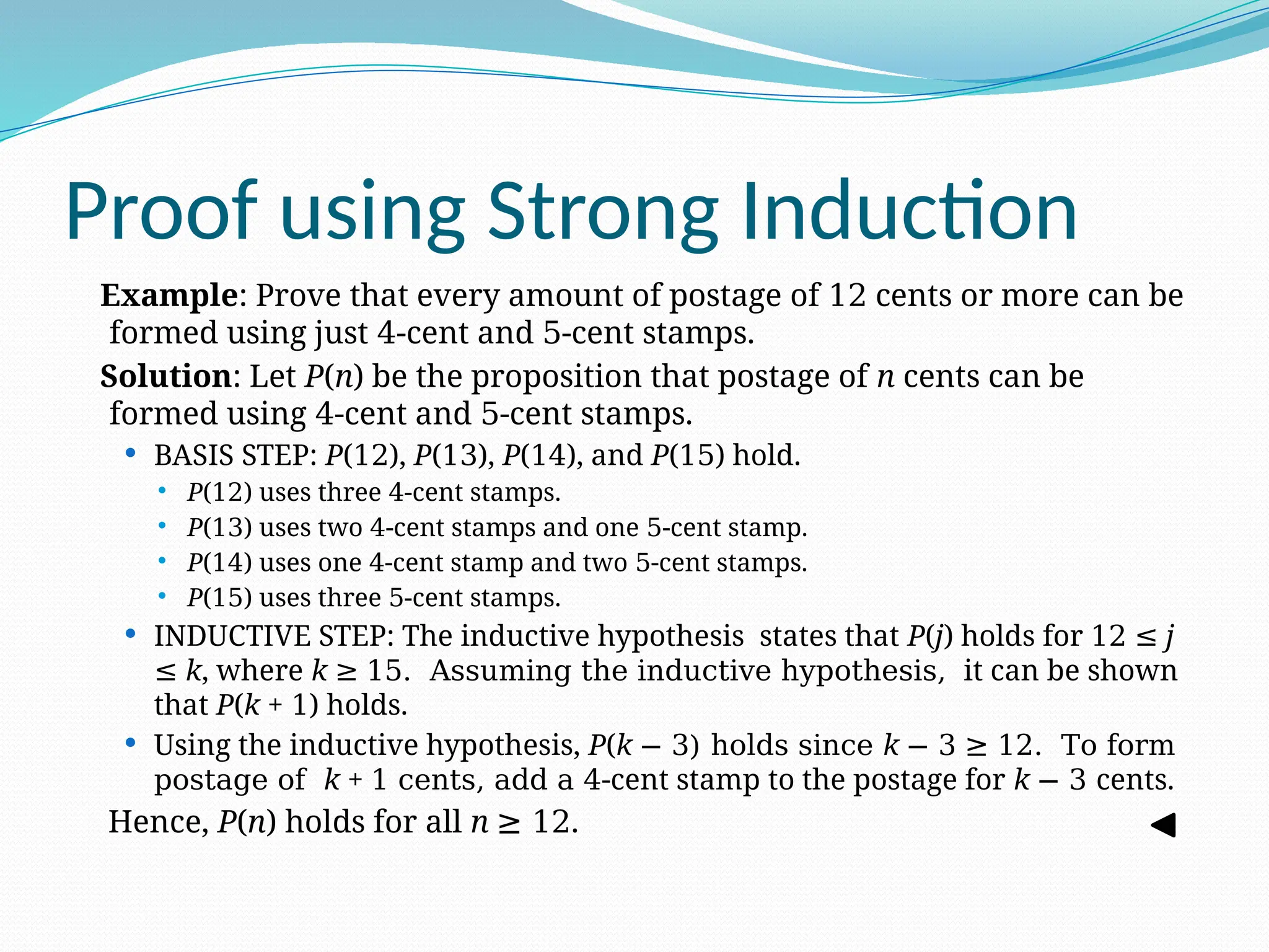 Week 4 Mathematical Induction Mathematical Induction | PPTX