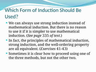 Week 4 Mathematical Induction Mathematical Induction | PPTX