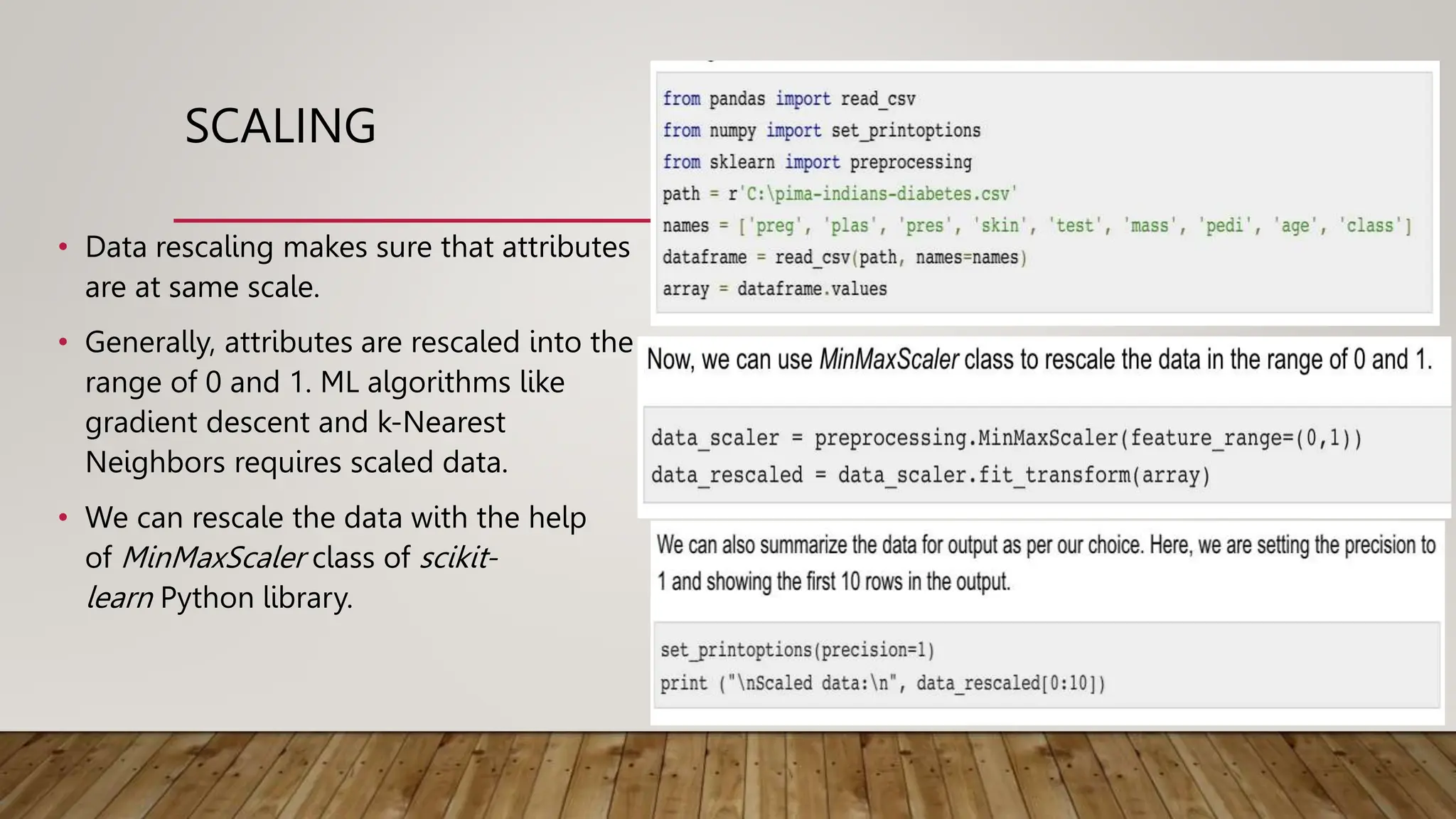 Machine Learning Workflow With Data Inputpptx Technology And Computing