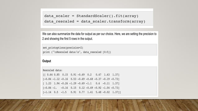 machine learning workflow with data input.pptx | Technology & Computing