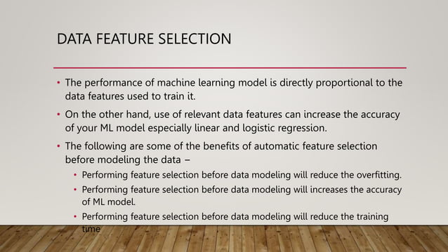machine learning workflow with data input.pptx | Technology & Computing