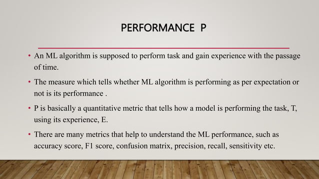 machine learning workflow with data input.pptx | Technology & Computing