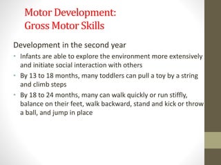 Week 4 Motor, Sensory, & Perceptual Development | PPTX