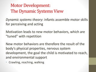 Week 4 Motor, Sensory, & Perceptual Development | PPTX