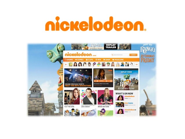 Week 4 nickelodeon | PPT | Family/Children | Genres