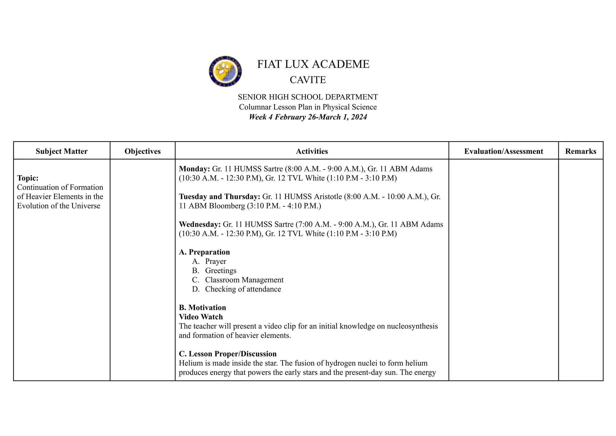 WEEK 4 PHYSICAL SCIENCE QUARTER 3 FOR G11 | PDF