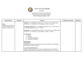 WEEK 4 PHYSICAL SCIENCE QUARTER 3 FOR G11 | PDF
