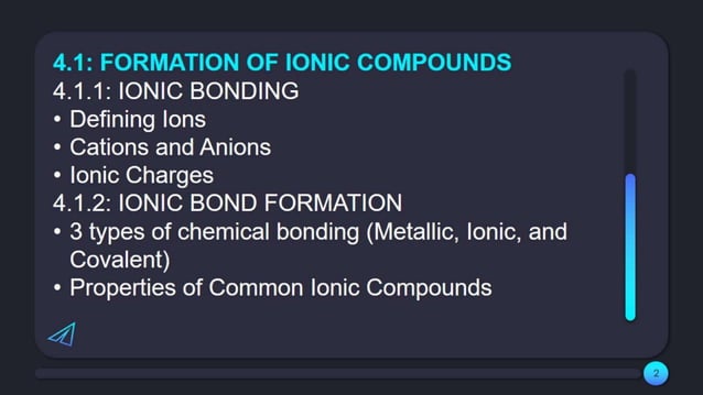 W4 CHEMISTRY 9 (IONIC COMPOUNDS) .pptx | Free Download