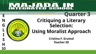 Week 4 Quarter 3 Moralist approach in litearture.pptx