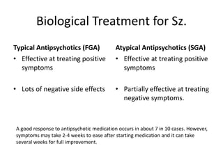 A2 Week 4 Treatments for Schizophrenia | PPTX
