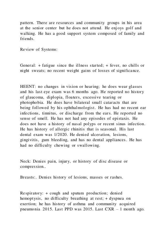 Week 4Skin Comprehensive SOAP Note TemplatePatient Ini | PDF
