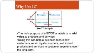 MIS 49100 Week 4 SWOT Analysis (or SWOT Matrix) | PPT