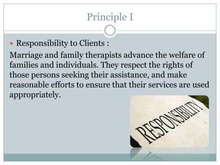 AAMFT Code of Ethics | PPTX