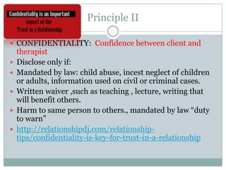 AAMFT Code of Ethics | PPTX