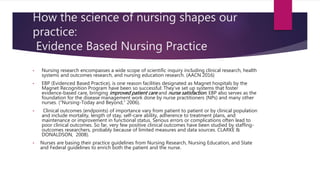 The Art and Science of Nursing | PPTX