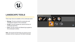 Week 4 - Landscape Technical Information | PDF