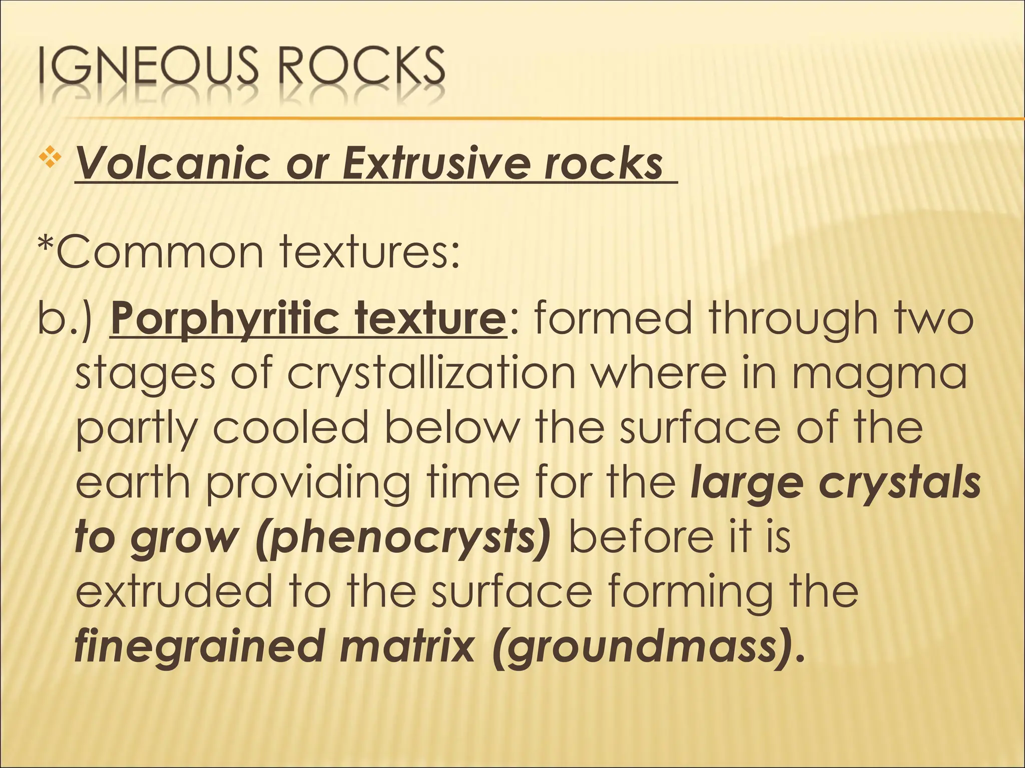 Week 4_Three types of rocks_powerpoint presentation | PPT