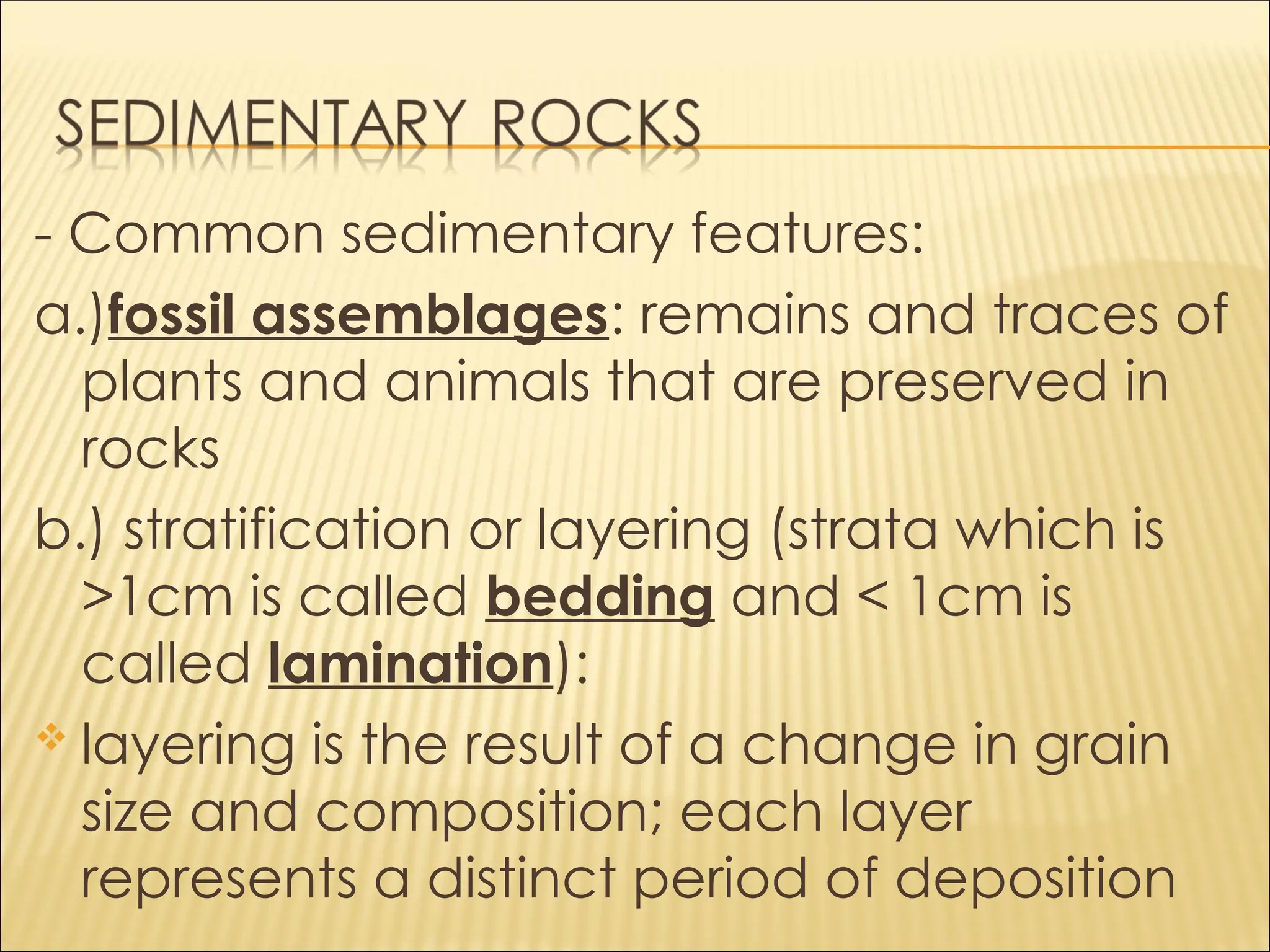 Week 4_Three types of rocks_powerpoint presentation | PPT | Geology ...
