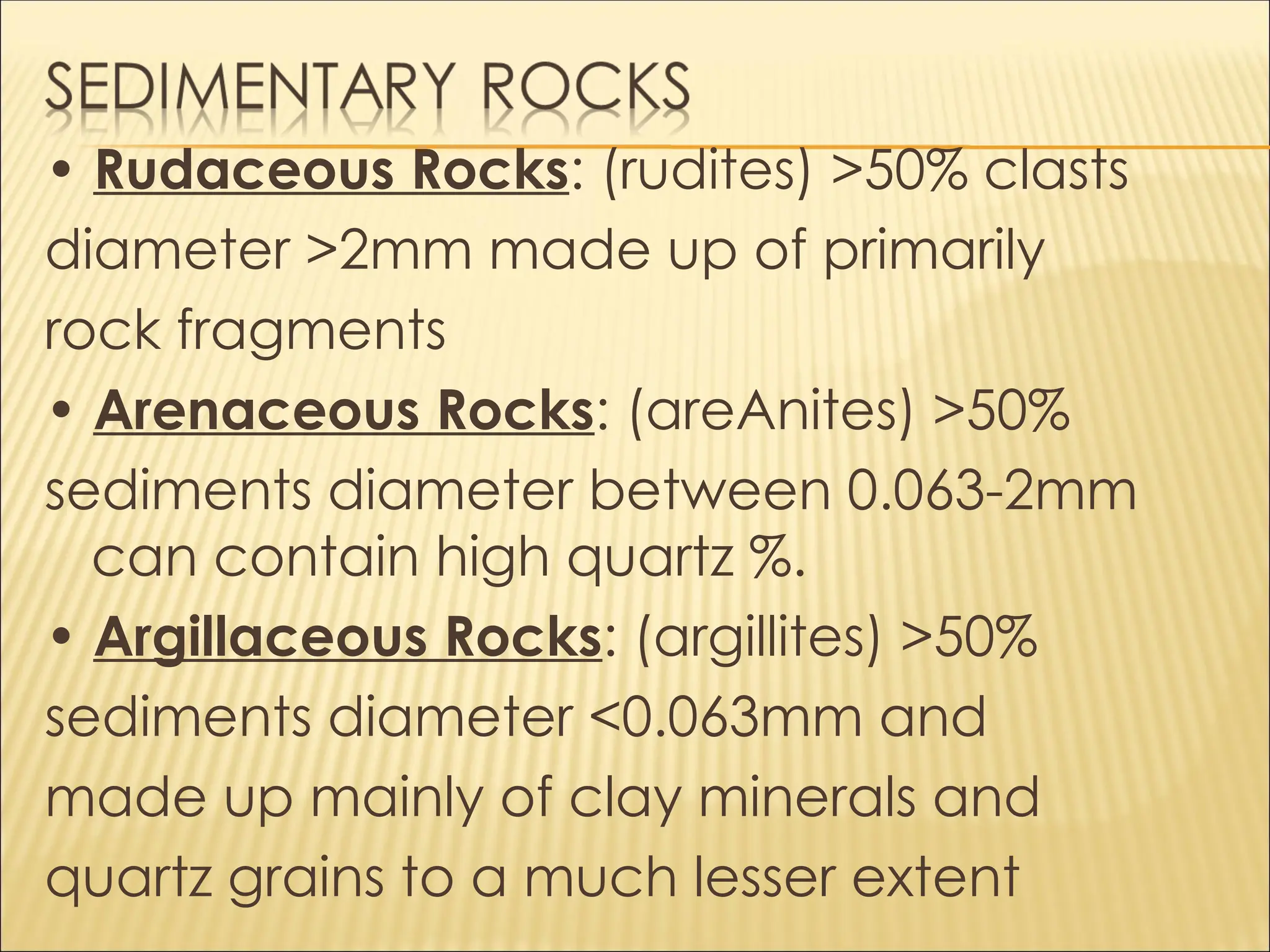Week 4_Three types of rocks_powerpoint presentation | PPT | Geology ...