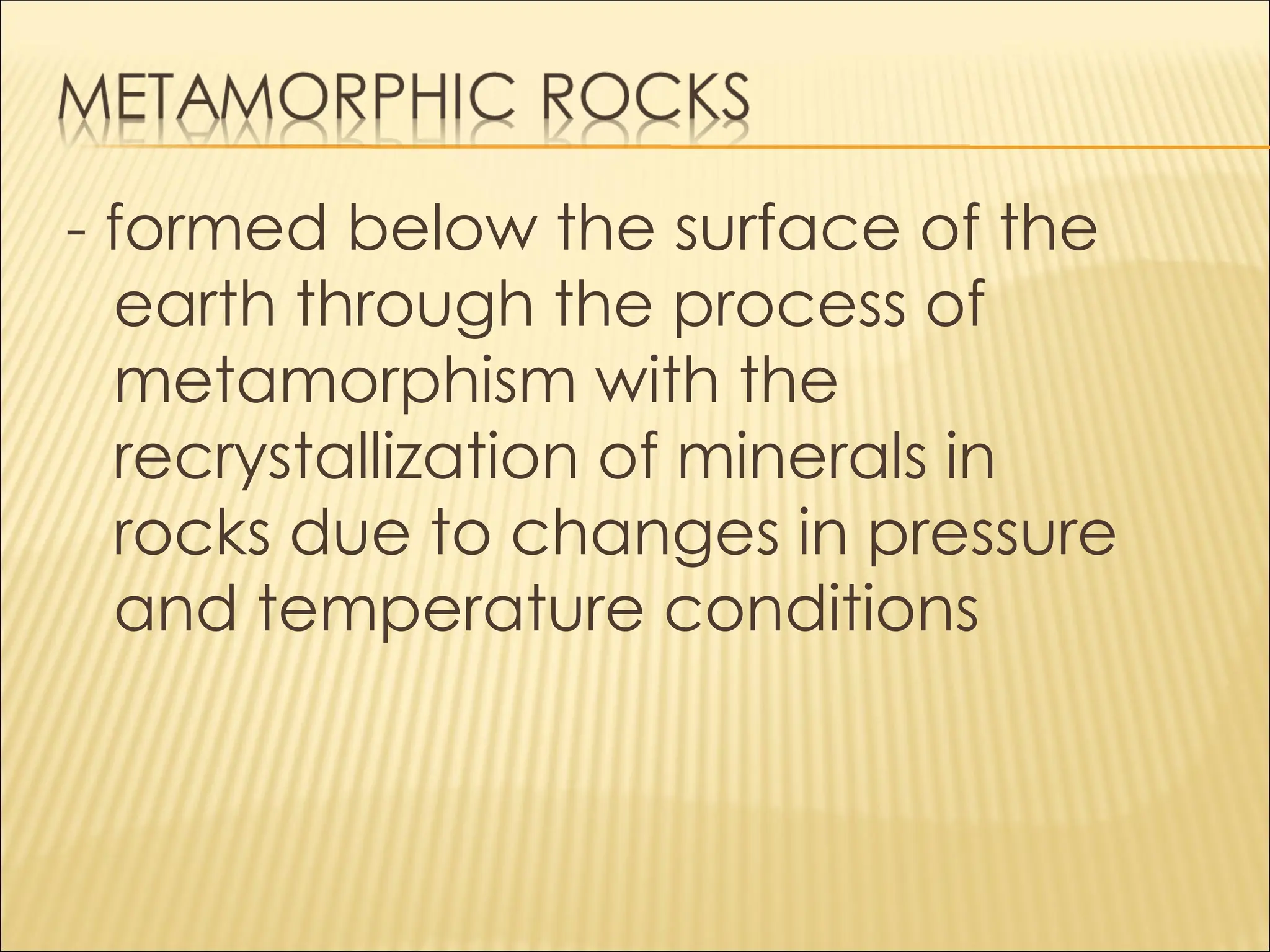 Week 4_Three types of rocks_powerpoint presentation | PPT | Geology ...