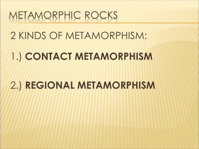 Week 4_Three types of rocks_powerpoint presentation | PPT | Geology ...