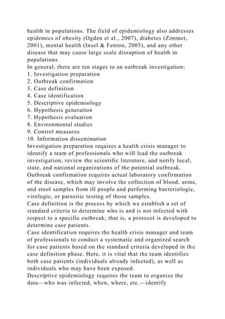 Week 4 Week 4 - Epidemiology—IntroductionEpidemiology—Introdu.docx