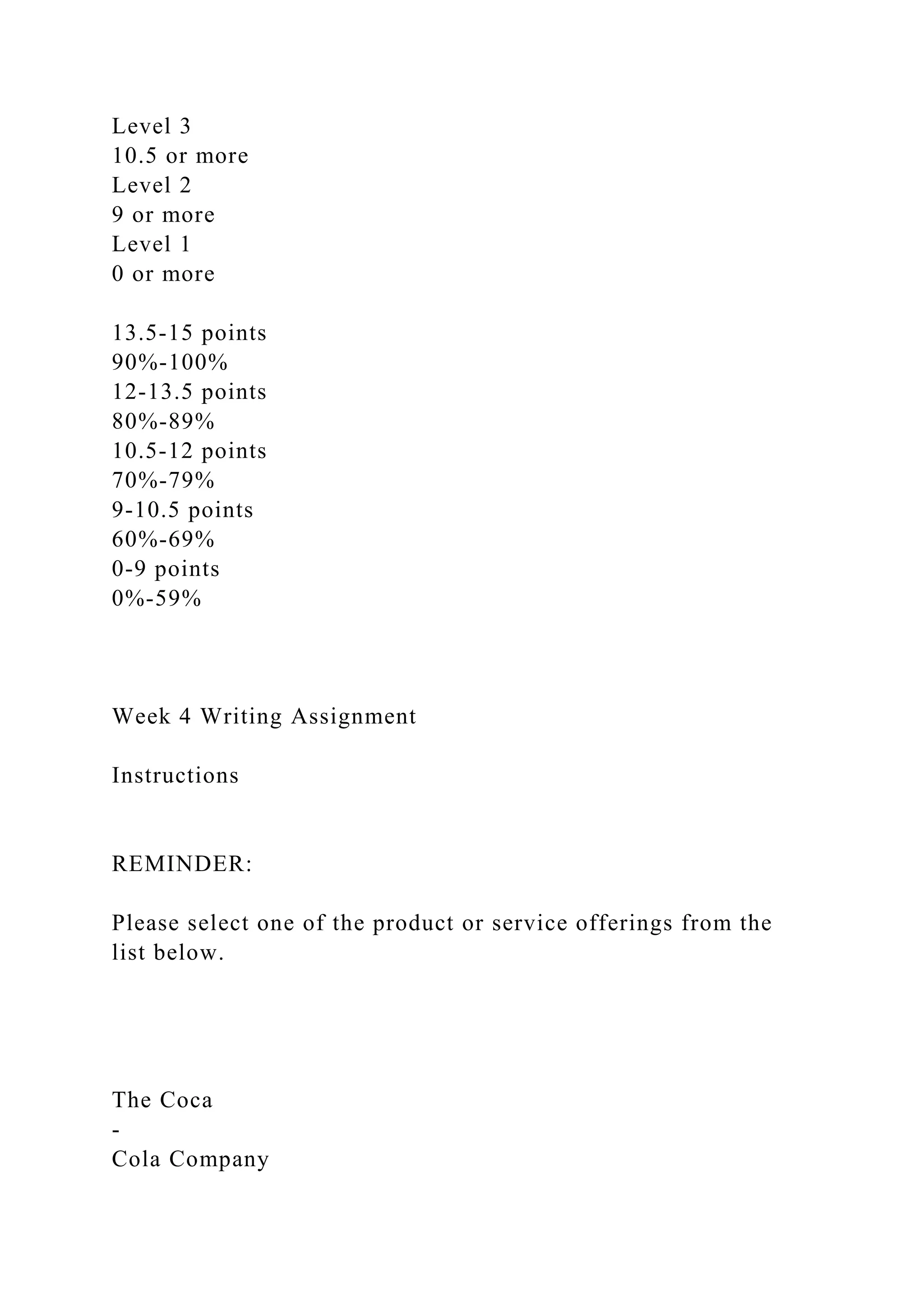 Week 4 Writing AssignmentInstructionsREMINDER Please select.docx