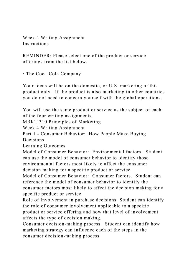 Week 4 Writing AssignmentInstructionsREMINDER Please select.docx