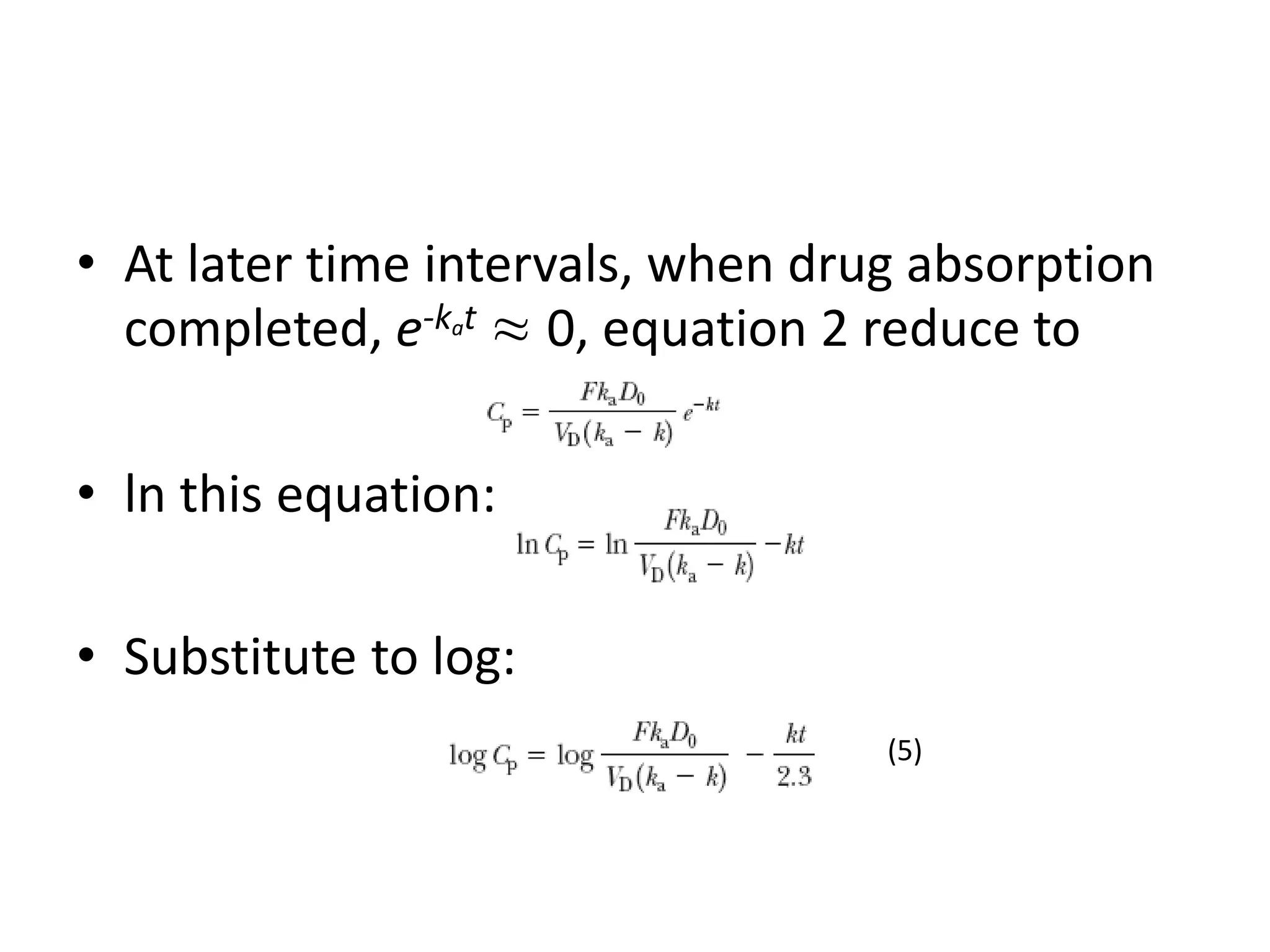 Pharmacokinetics of Oral Drug Absorption | PPTX