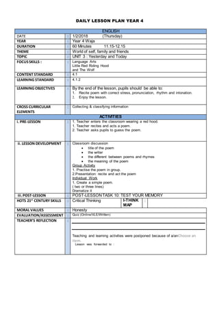 yesterday and today | DOCX